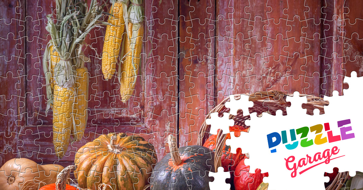 Pumpkins of different colors Jigsaw Puzzle (Plants, Pumpkins) | Puzzle ...