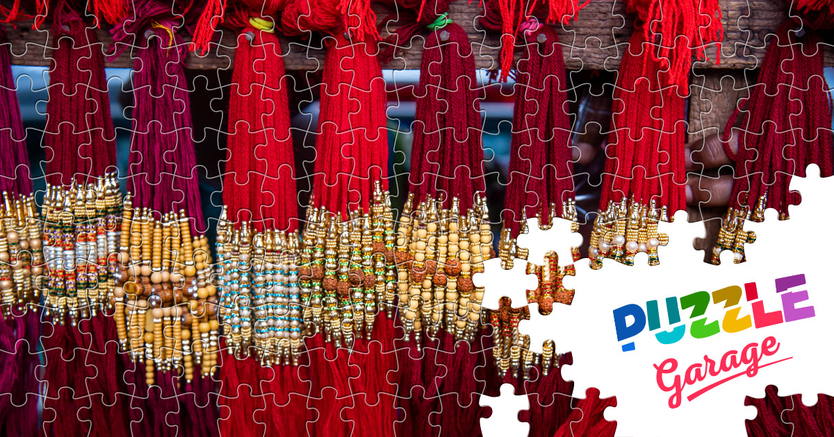 Indian handmade jewelry Jigsaw Puzzle (Countries, India) | Puzzle Garage