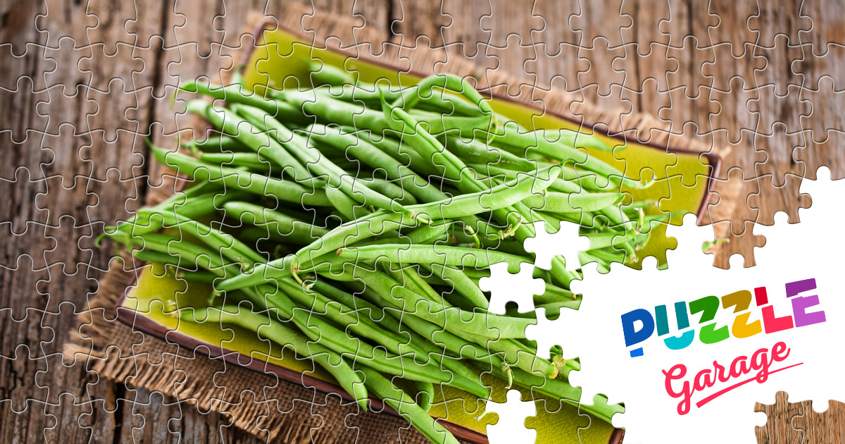 Green bean Jigsaw Puzzle (Plants, Vegetables) | Puzzle Garage