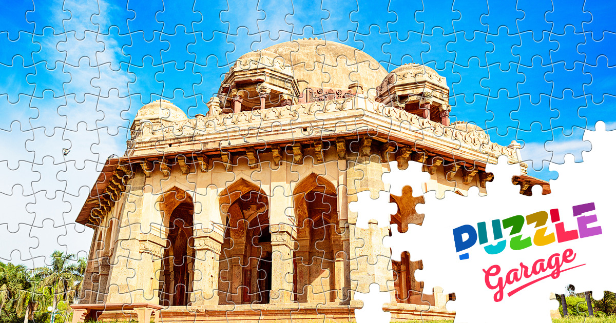 Tomb of Muhammad Shah, New Delhi Jigsaw Puzzle (Countries, India ...