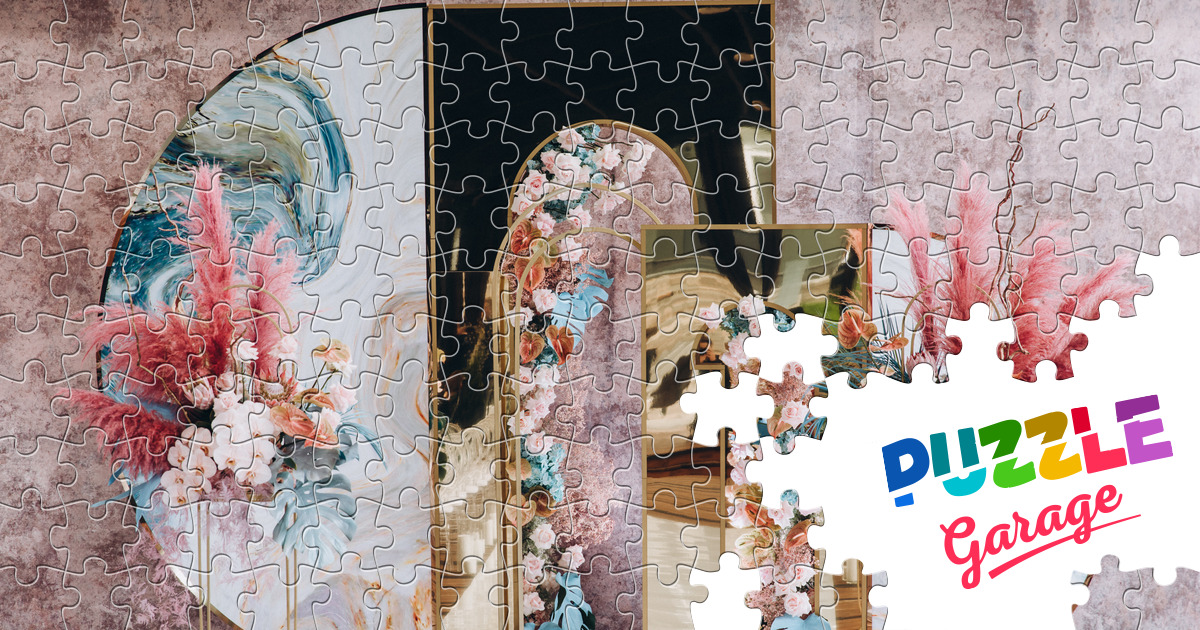 Wedding decoration with flowers Jigsaw Puzzle (Holidays, Wedding ...