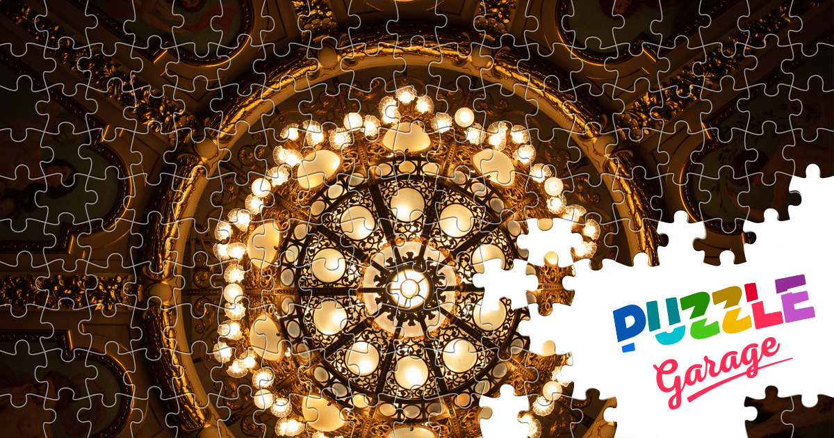 Theater ceiling Jigsaw Puzzle (Home, Interiors) | Puzzle Garage