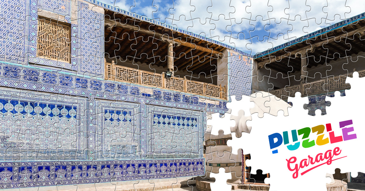 Uzbek yurt Jigsaw Puzzle (Countries, Uzbekistan) | Puzzle Garage