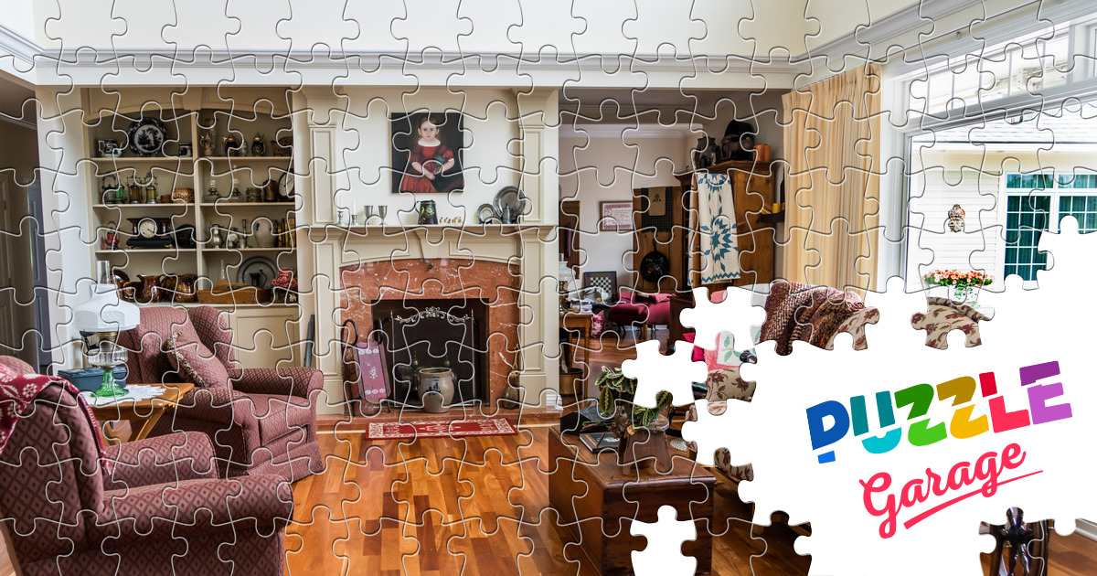 Rustic country house style Jigsaw Puzzle (Home, Interiors) | Puzzle Garage
