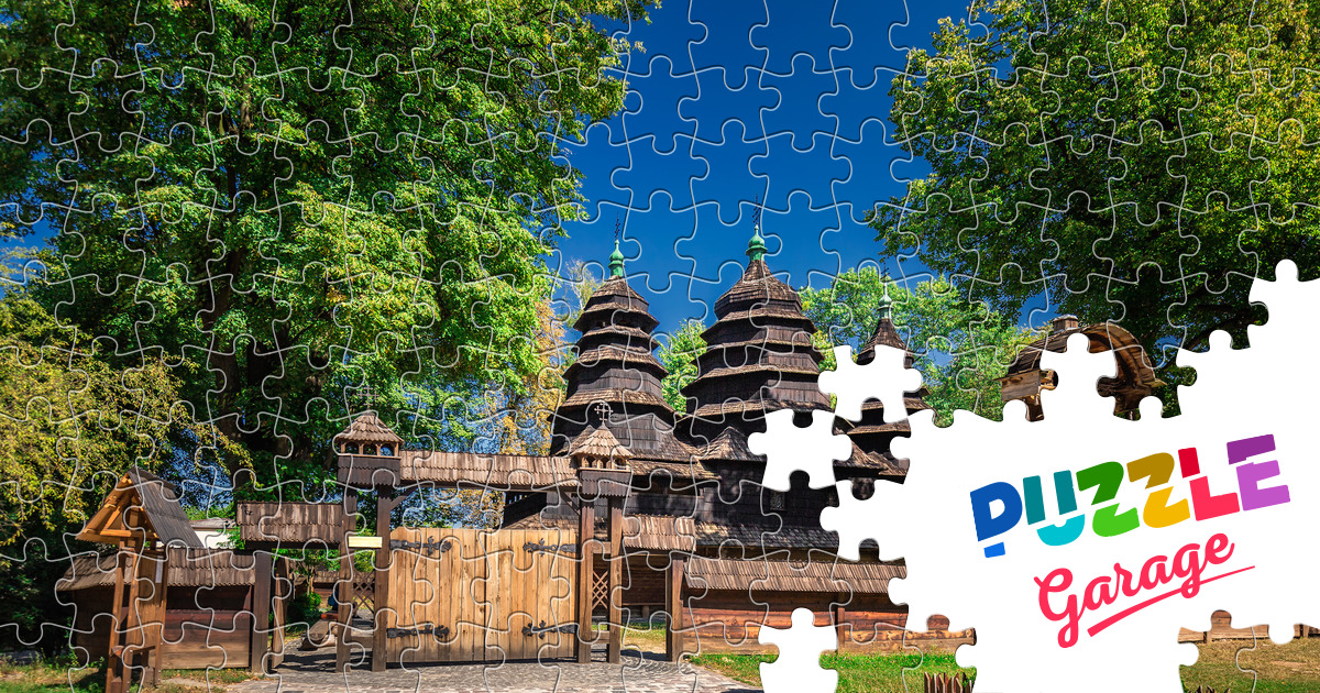 Museum of Folk Architecture and Life Jigsaw Puzzle (Countries, Ukraine ...