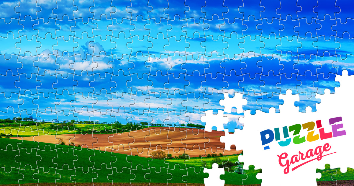 Spring landscape Jigsaw Puzzle (Art, Painting) | Puzzle Garage