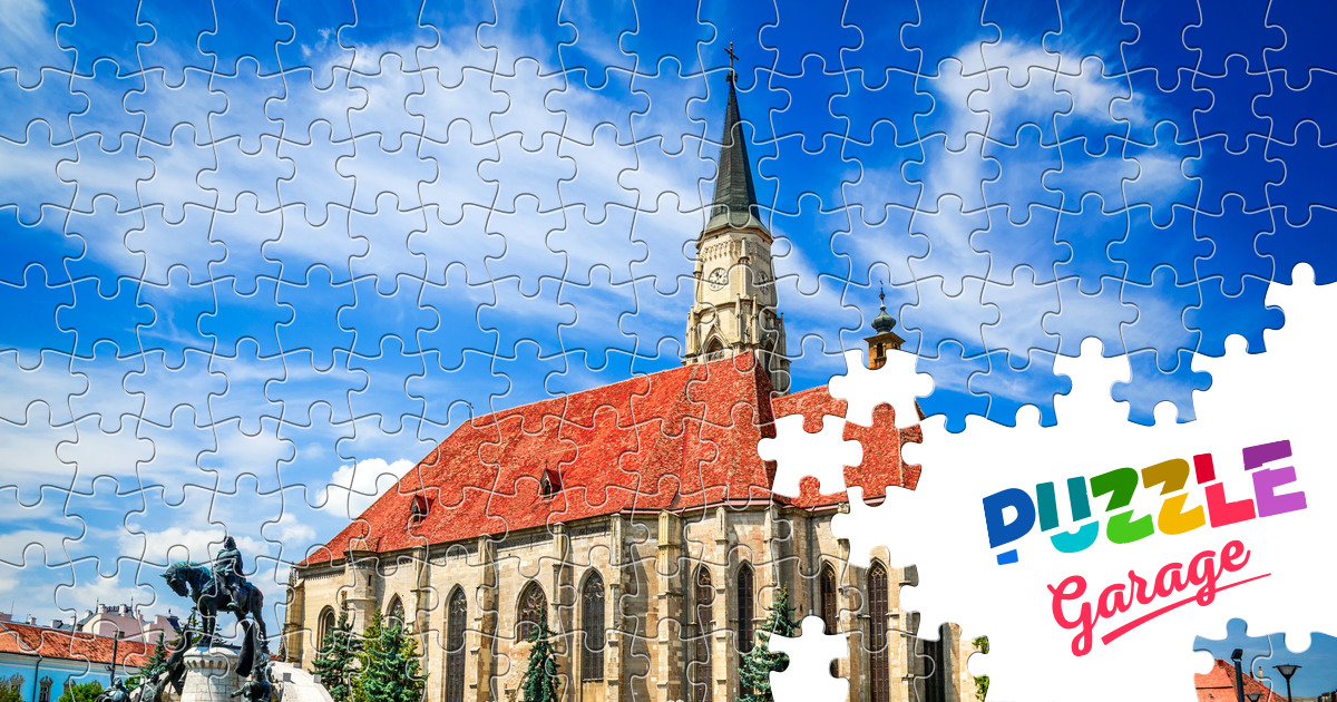 Church of St. Michael Jigsaw Puzzle (Countries, Romania) | Puzzle Garage