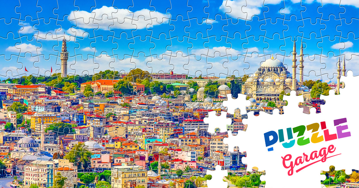 Istanbul view Jigsaw Puzzle (Countries, Turkey) | Puzzle Garage