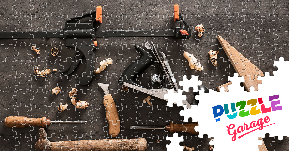 Carpenter's tools Jigsaw Puzzle (Stuff, Tools) | Puzzle Garage