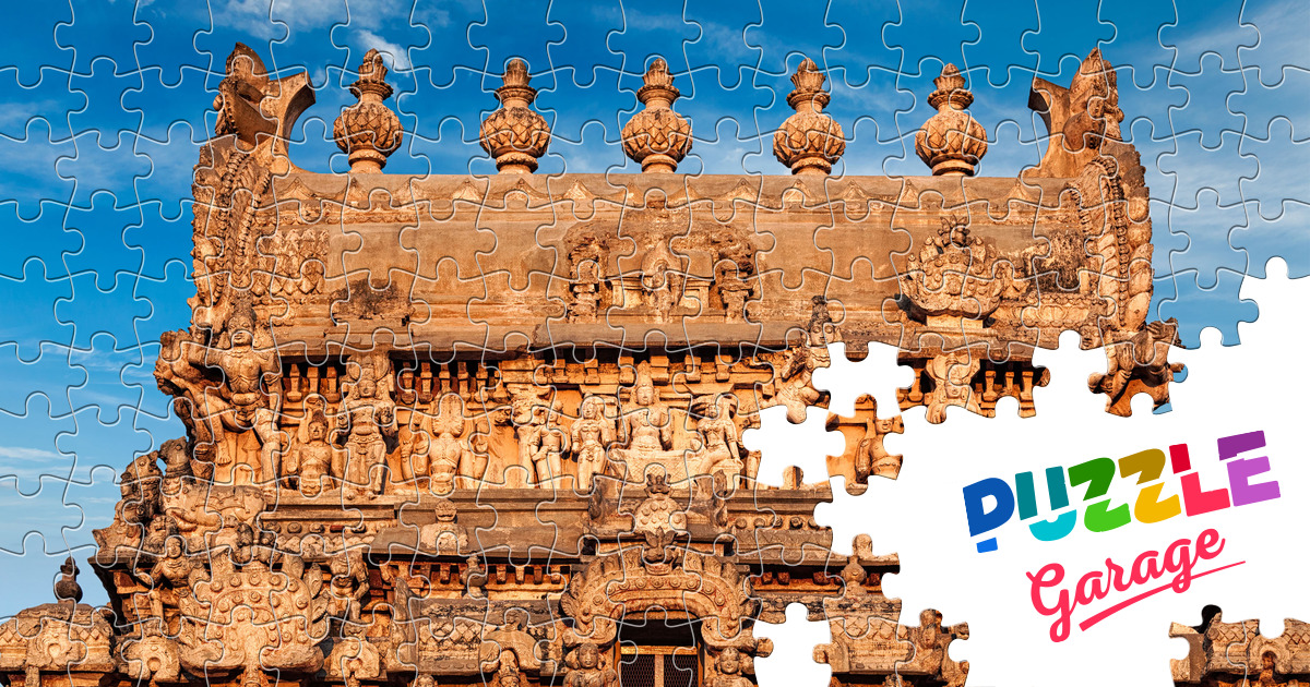 Airavateswara Temple Jigsaw Puzzle (Countries, India) | Puzzle Garage