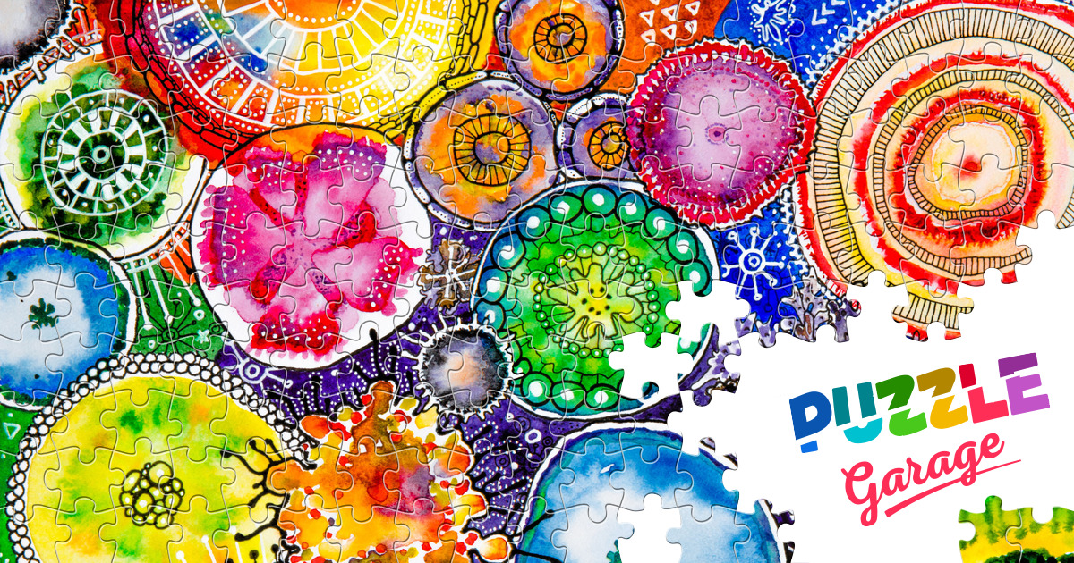 Multicolored bacteria and mold Jigsaw Puzzle (Other, Macro) | Puzzle Garage