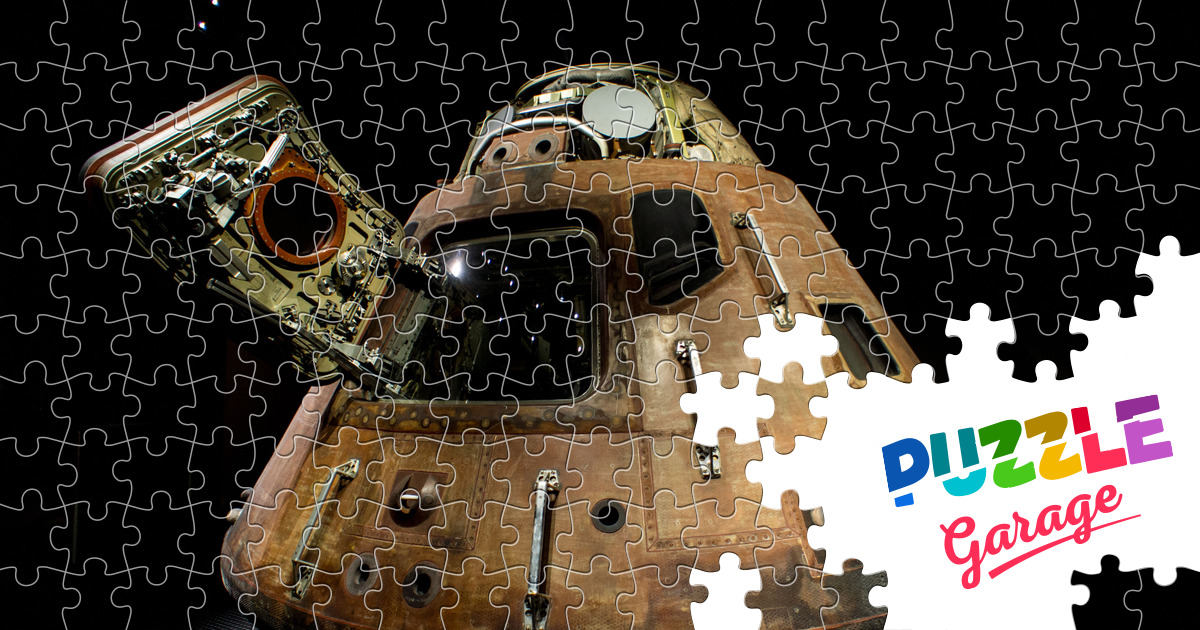 Command Module Columbia Jigsaw Puzzle (Space, Cosmonautics) | Puzzle Garage