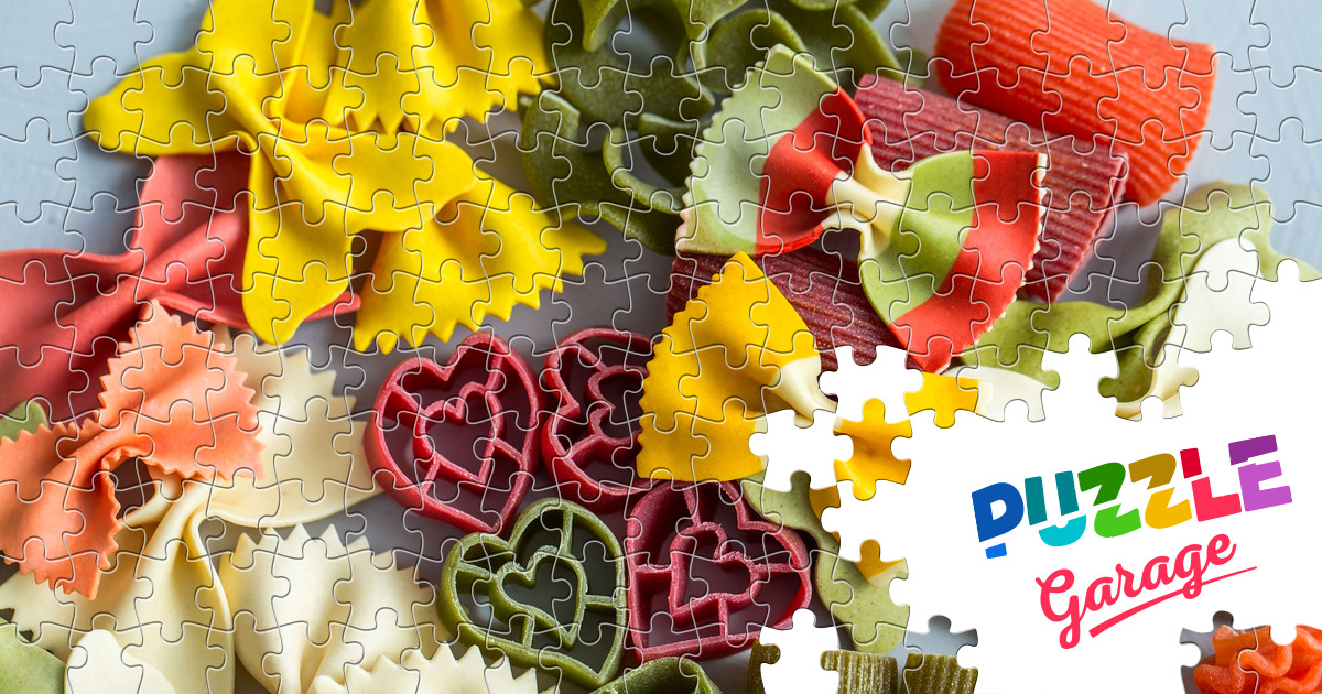 Colorful pasta Jigsaw Puzzle (Home, Food) | Puzzle Garage