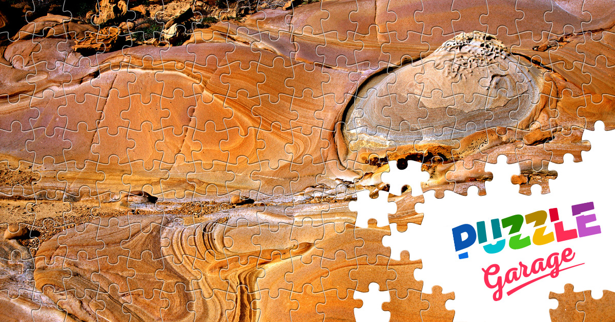 Volcanic rocks in Faraklo Jigsaw Puzzle (Countries, Greece) | Puzzle Garage