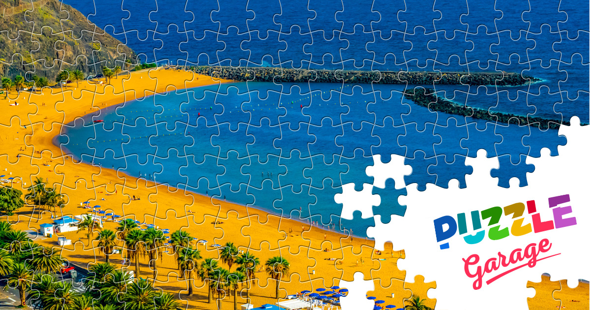 Beach and sea Jigsaw Puzzle (Nature, Seas and Oceans) | Puzzle Garage