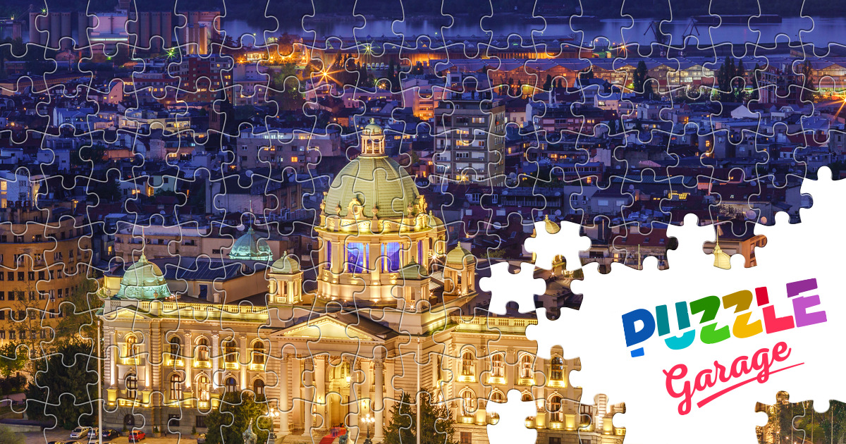 Building of the People's Assembly of Serbia Jigsaw Puzzle (Countries ...