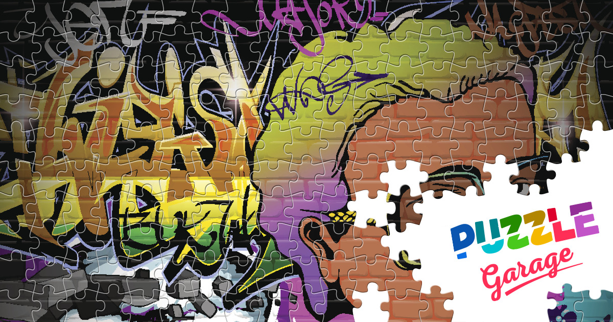 Graffiti wall Jigsaw Puzzle (Art, Graffiti) | Puzzle Garage