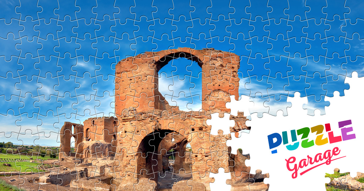 Ruins of Villa Quintilius Jigsaw Puzzle (Countries, Italy) | Puzzle Garage