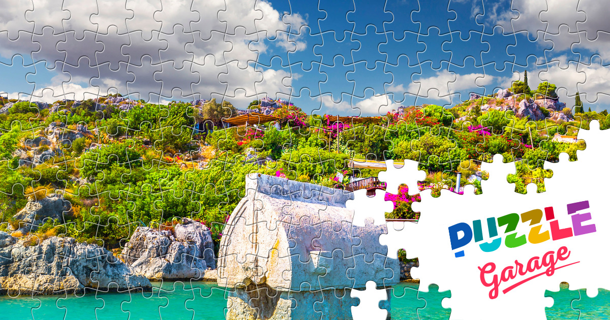 Ruins of the sunken city of Kekova Jigsaw Puzzle (Countries, Turkey ...