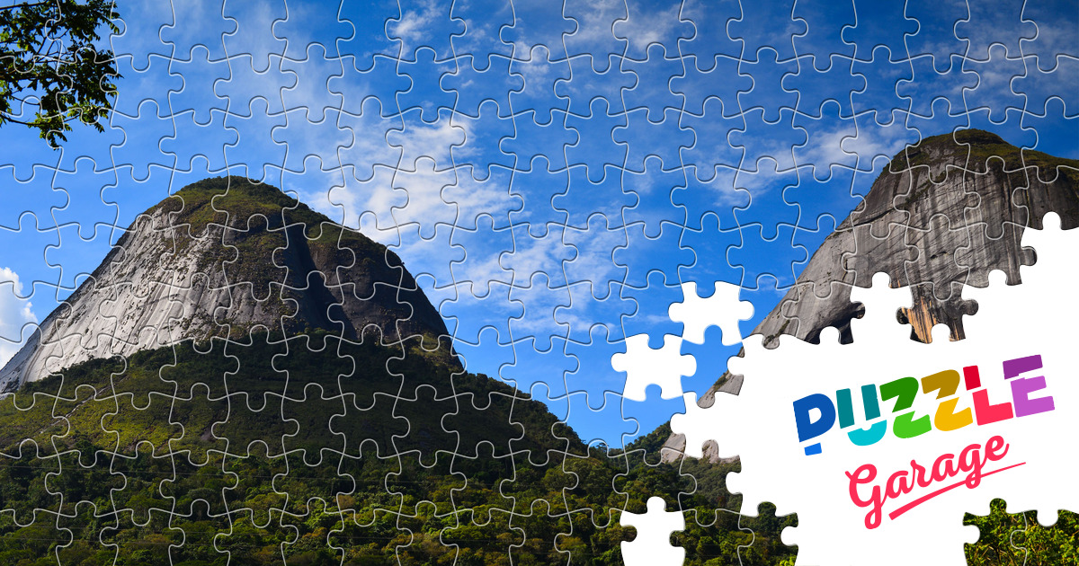 Mountains in Teresopolis Jigsaw Puzzle (Countries, Brazil) | Puzzle Garage