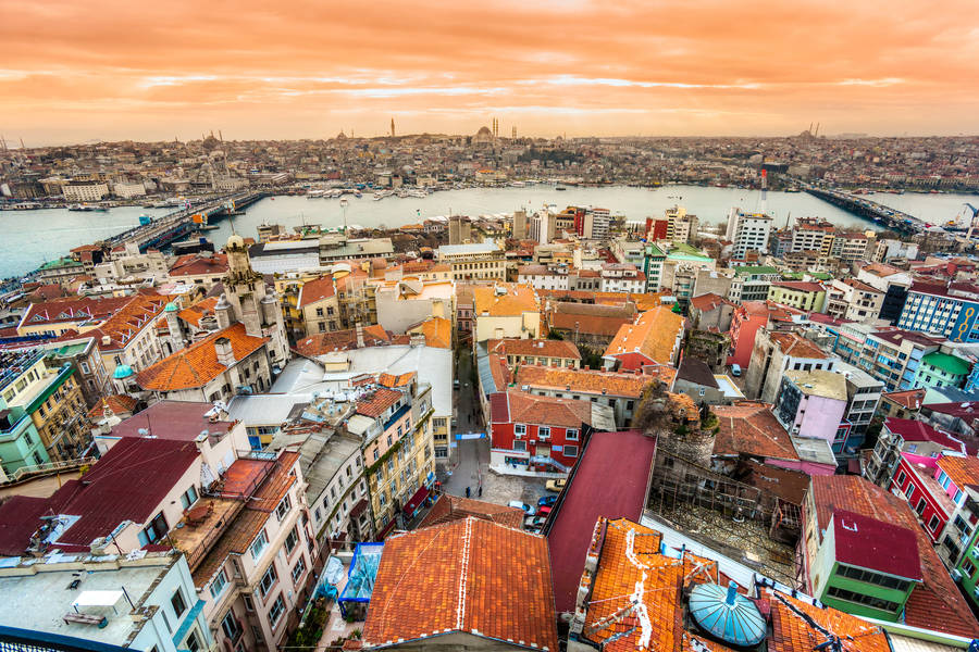 Street panorama in Istanbul Jigsaw Puzzle (Countries, Turkey) | Puzzle ...