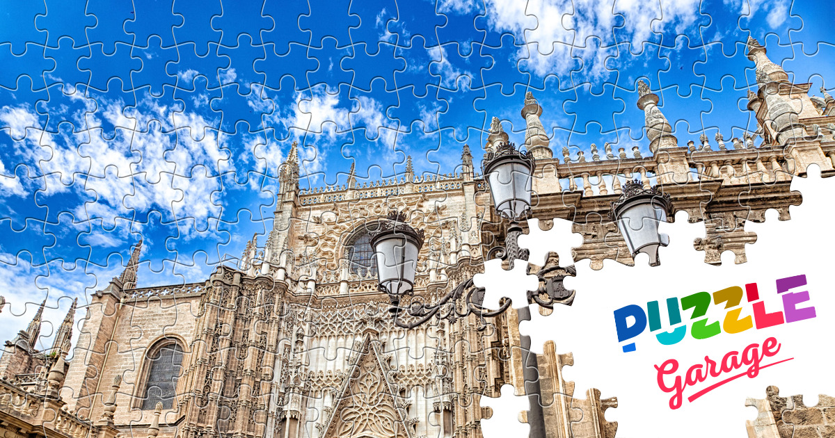 Facade of the Granada Cathedral Jigsaw Puzzle (Countries, Spain ...