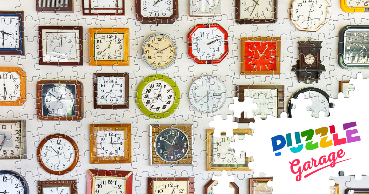 Wall Clock Jigsaw Puzzle (Other, Collecting) | Puzzle Garage