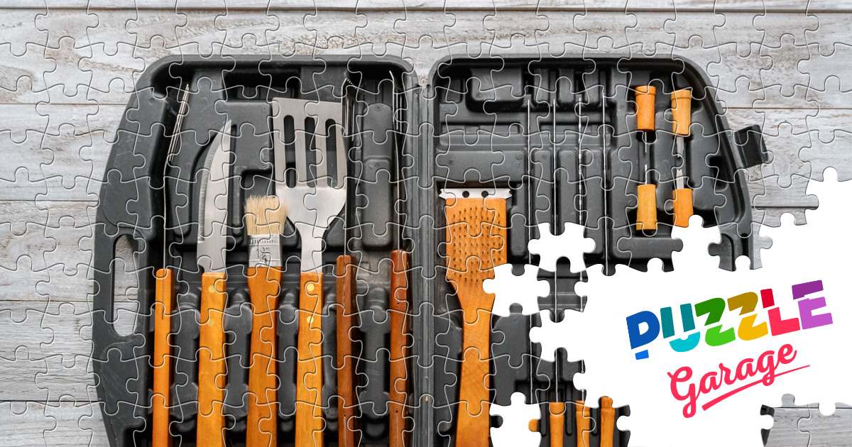 Barbecue set Jigsaw Puzzle (Stuff, Tools) | Puzzle Garage
