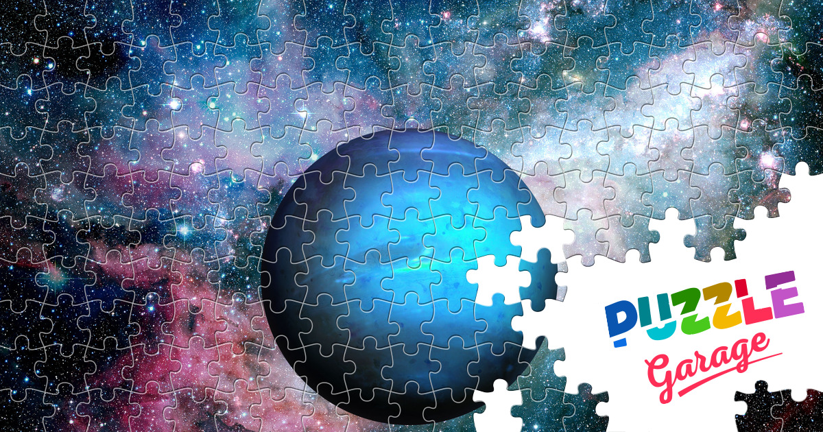 Planet Neptune Jigsaw Puzzle (Space, Astronomy) | Puzzle Garage