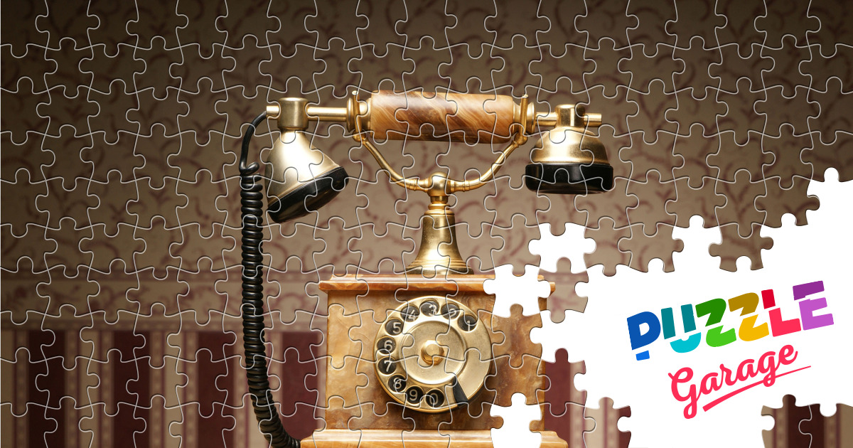 Vintage phone Jigsaw Puzzle (History, Retro) | Puzzle Garage