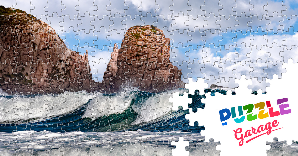 Sea waves Jigsaw Puzzle (Nature, Seas and Oceans) | Puzzle Garage