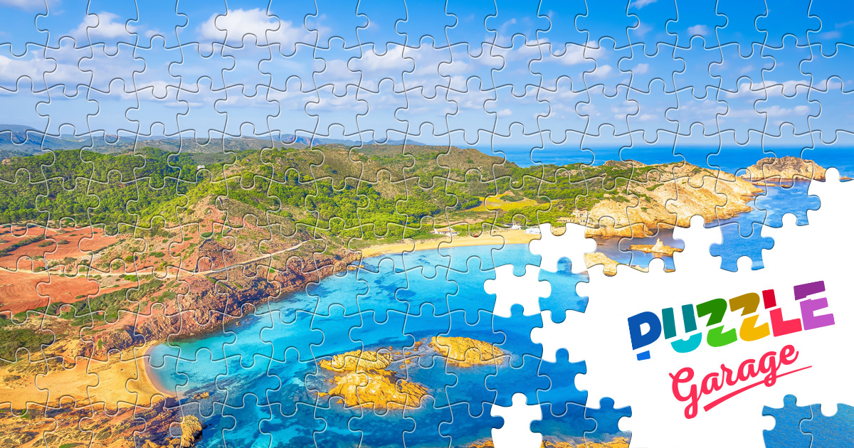 Cala Pregonda beach, Menorca Jigsaw Puzzle (Countries, Spain) | Puzzle ...