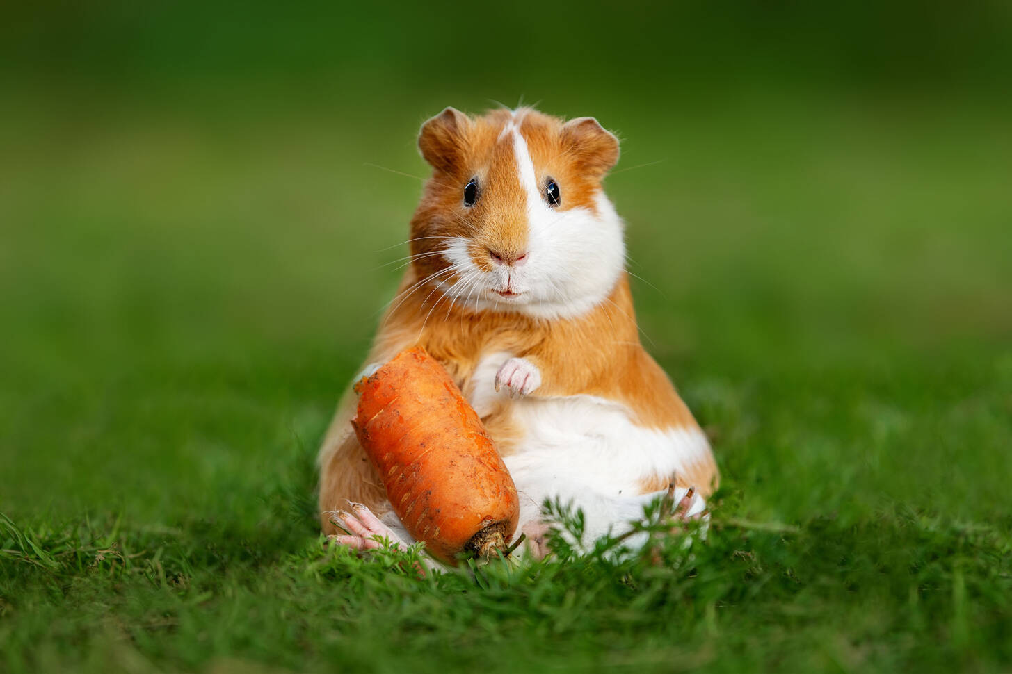 Guinea pig with carrots Jigsaw Puzzle (Animals, Pets) | Puzzle Garage