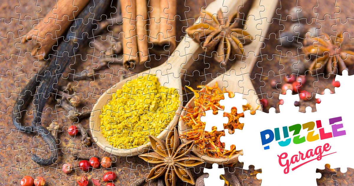 Spices for desserts Jigsaw Puzzle (Home, Food) | Puzzle Garage