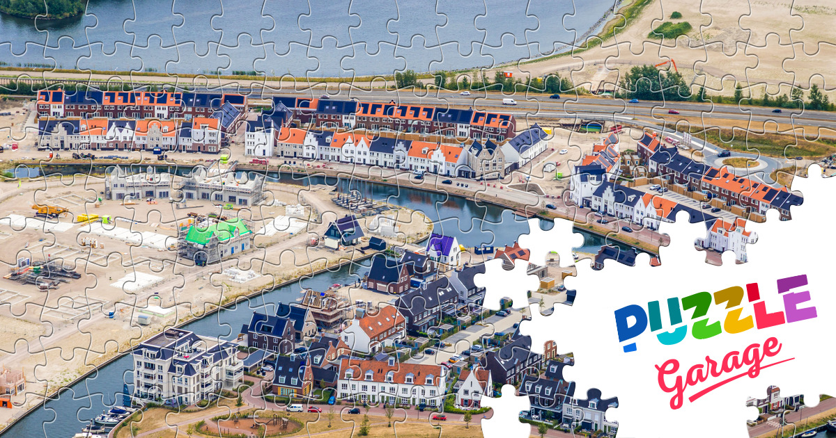 Cottages in the Netherlands Jigsaw Puzzle (Countries, Netherlands ...