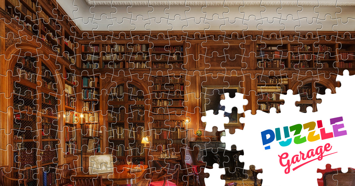 Victorian Library Jigsaw Puzzle (Home, Interiors) | Puzzle Garage