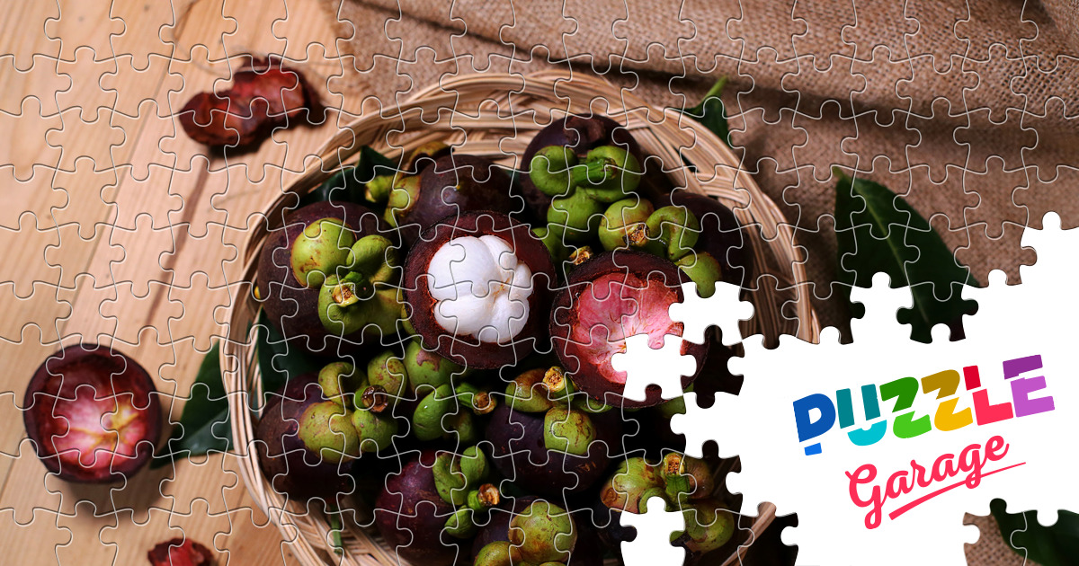 Mangosteen Jigsaw Puzzle (Plants, Fruits) | Puzzle Garage