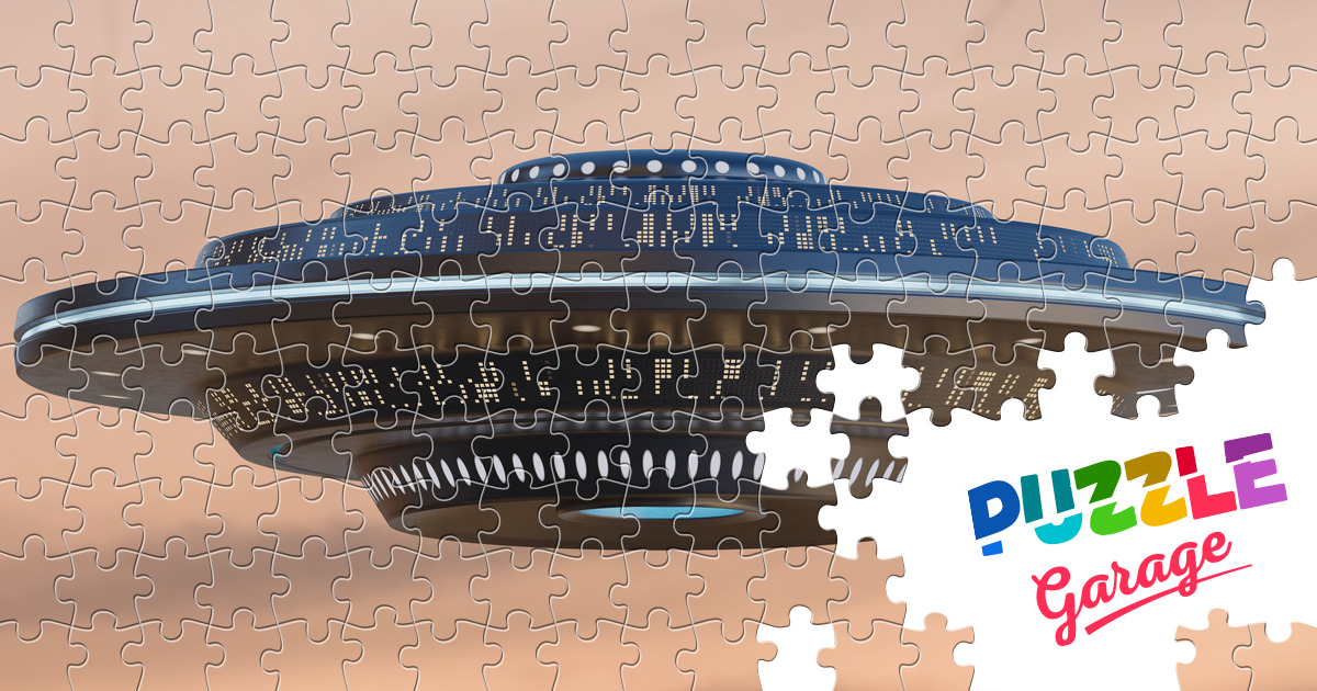 Alien spaceship Jigsaw Puzzle (Space, Sci-Fi) | Puzzle Garage