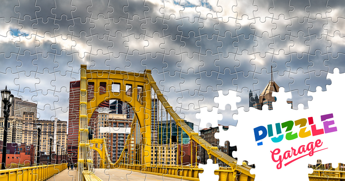 Andy Warhol Bridge in Pittsburgh Jigsaw Puzzle (Countries, USA ...
