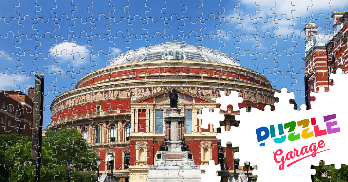 Albert Hall in London Jigsaw Puzzle (Countries, Great Britain) | Puzzle ...