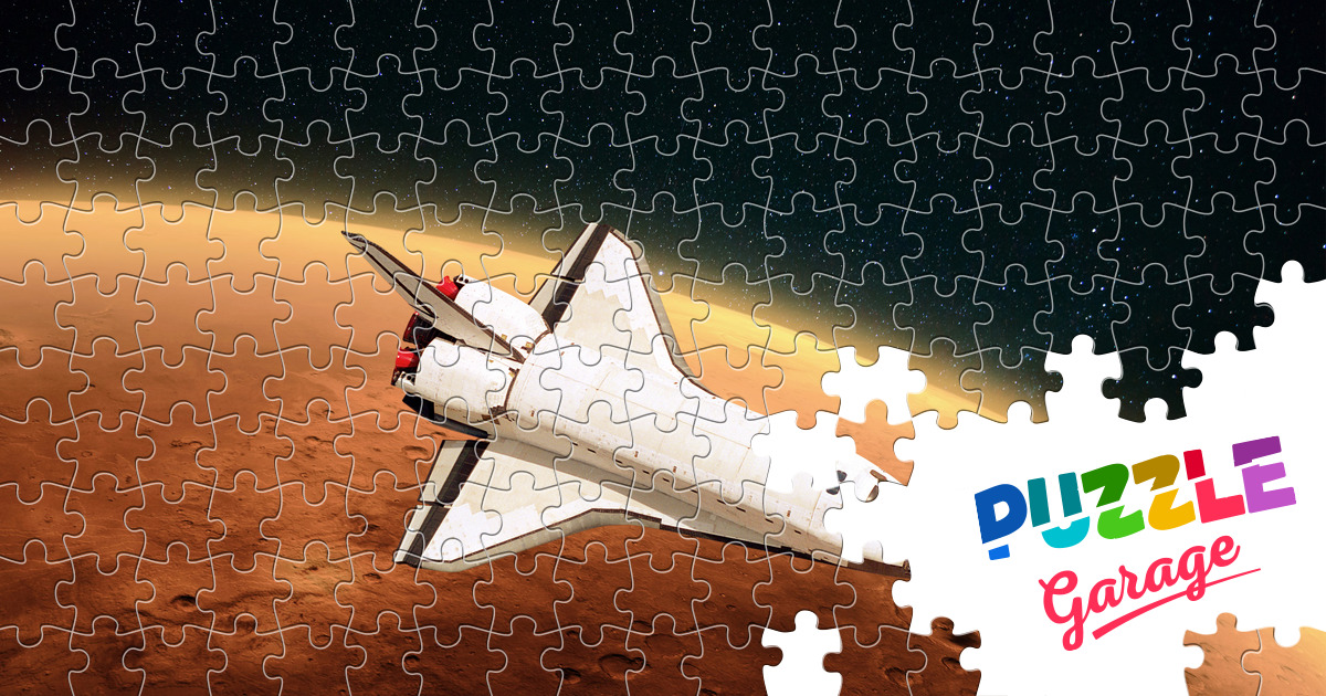 Spaceship rocket Jigsaw Puzzle (Space, Cosmonautics) | Puzzle Garage