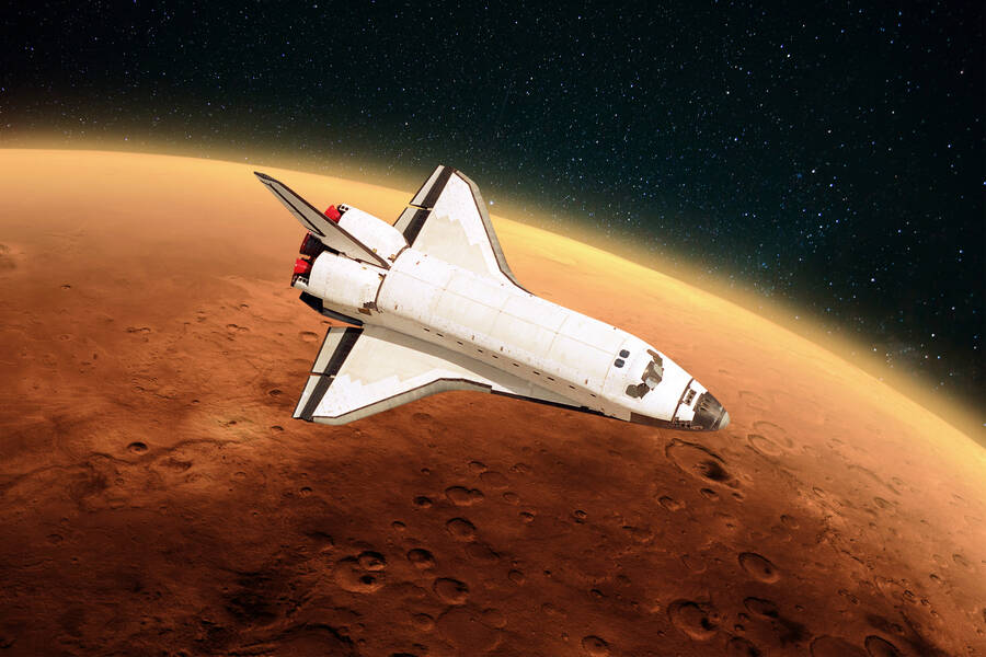 Shuttle taking off Jigsaw Puzzle (Space, Cosmonautics) | Puzzle Garage