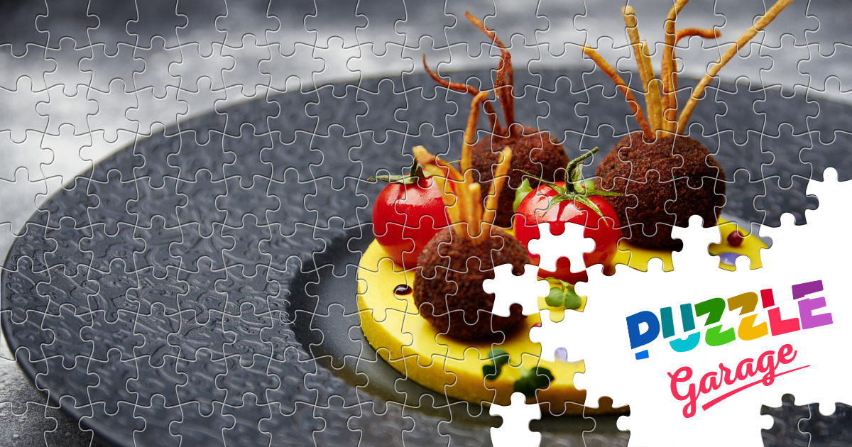 Meatballs with tomatoes Jigsaw Puzzle (Home, Food) | Puzzle Garage