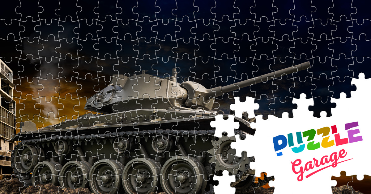 Tank Jigsaw Puzzle (Technics, Special machinery) | Puzzle Garage