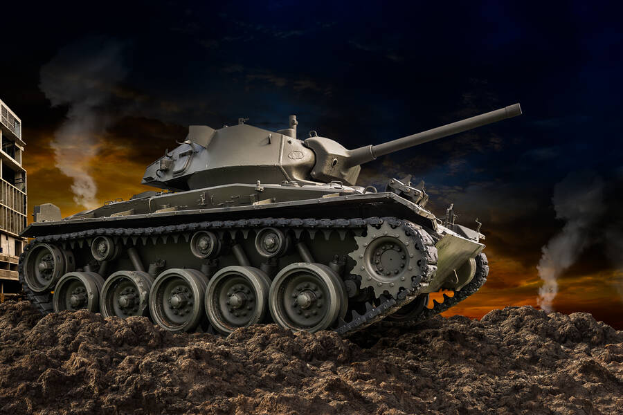 Tanks Jigsaw Puzzle (Technics, Special machinery) | Puzzle Garage