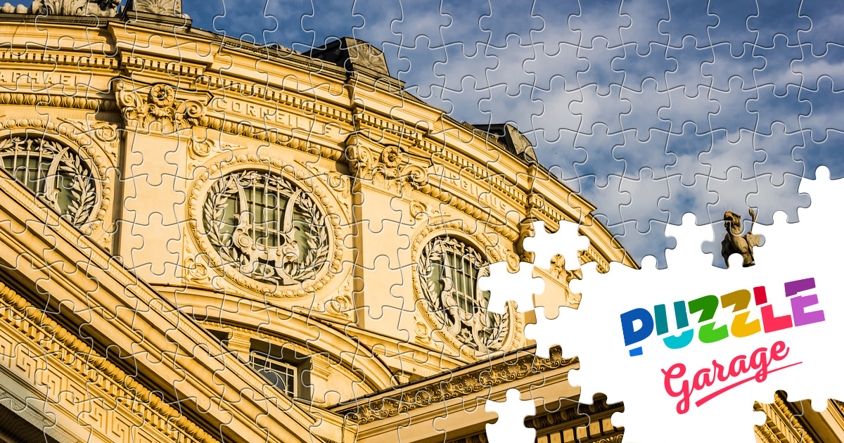 Details of the facade of the Romanian Athenaeum Jigsaw Puzzle ...