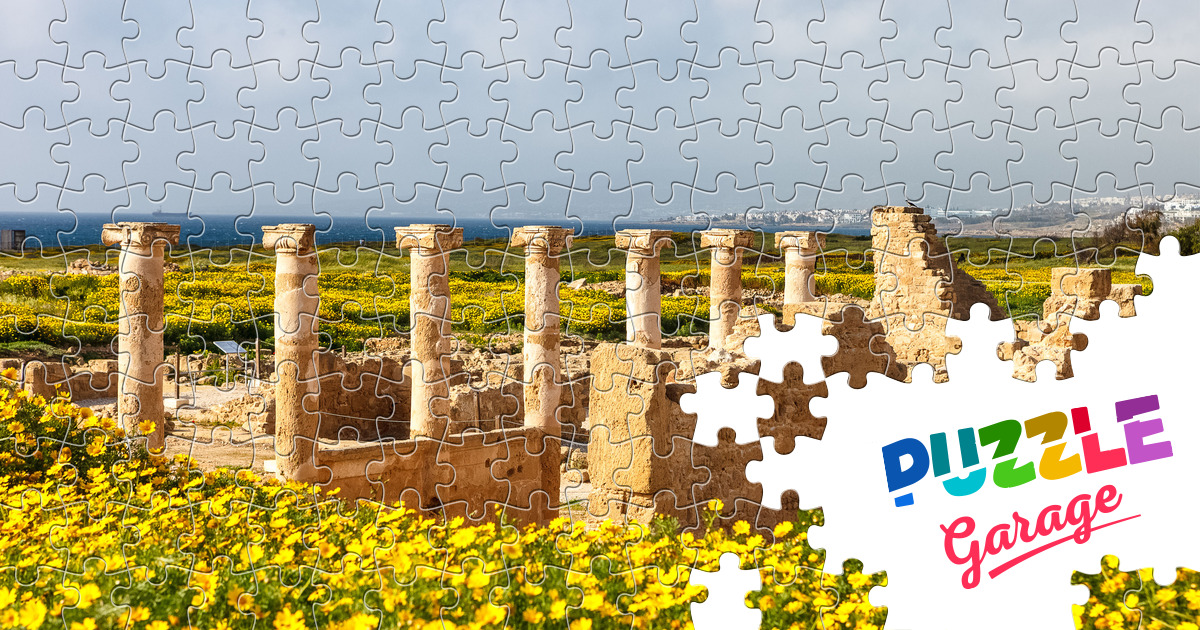 Paphos Archaeological Park Jigsaw Puzzle (Countries, Cyprus) | Puzzle ...