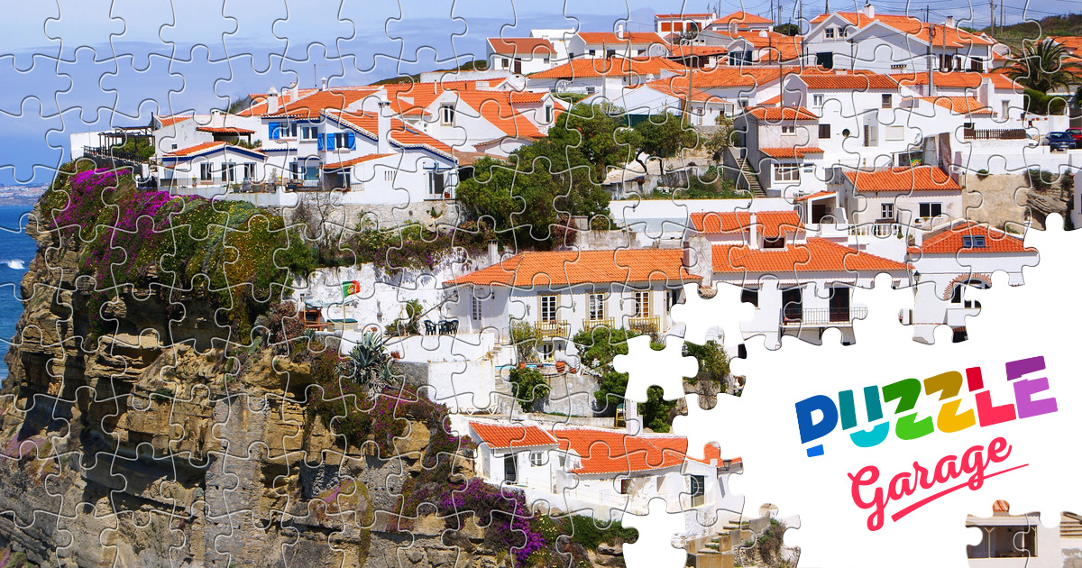 Azenhas do Mar Jigsaw Puzzle (Countries, Portugal) | Puzzle Garage
