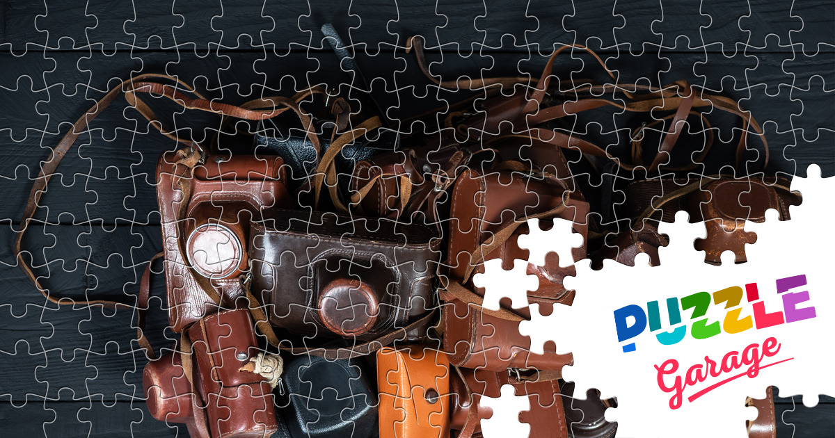 Cases for retro cameras Jigsaw Puzzle (Stuff, Foto cameras) | Puzzle Garage