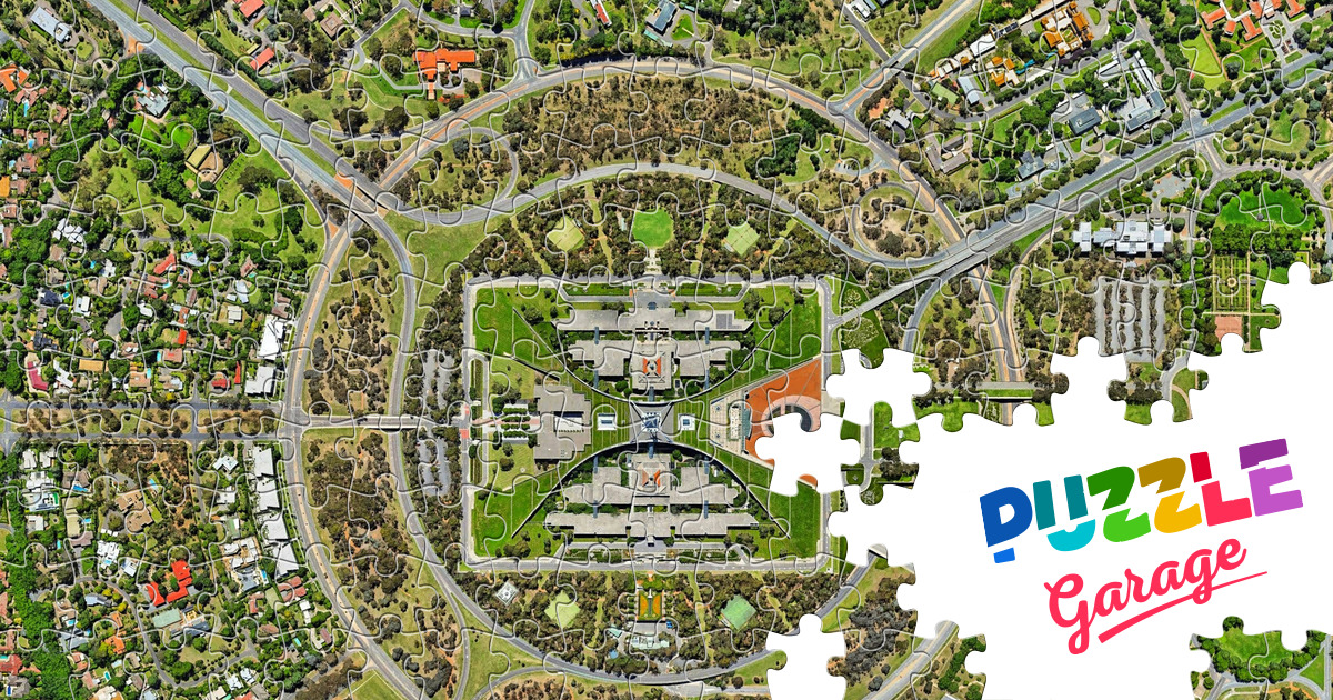 Interesting city view Jigsaw Puzzle (Other, Aerial view) | Puzzle Garage